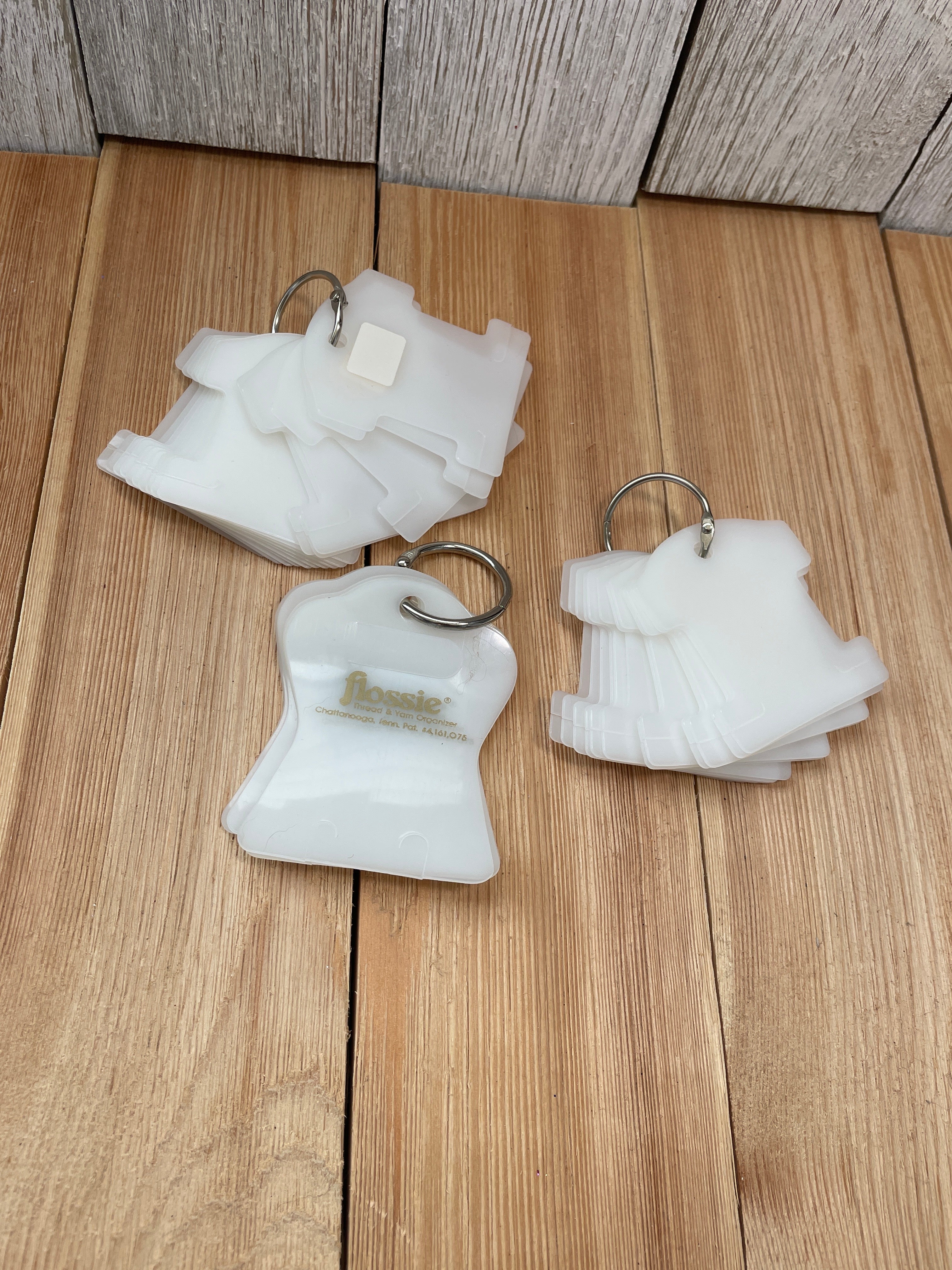 Lot of 34 Plastic Floss Holder Flossie for Cross Stitch and Embroidery ...